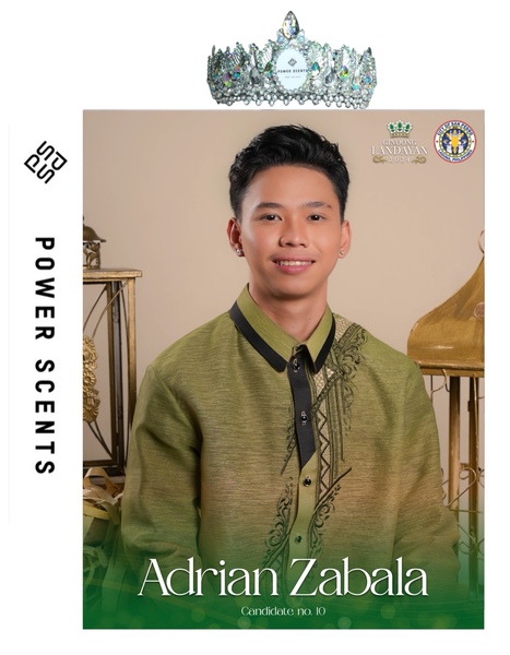 Adrian Zabala - Ginoong Landayan - Power Scents Award 2024 - Pageant ...