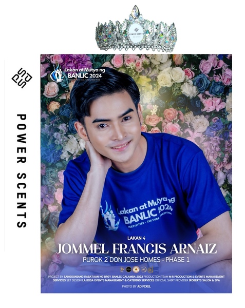 Jommel Francis Arnaiz - Lakan at Mutya ng Banlic 2024 - Power Scents - Pageant Vote PH