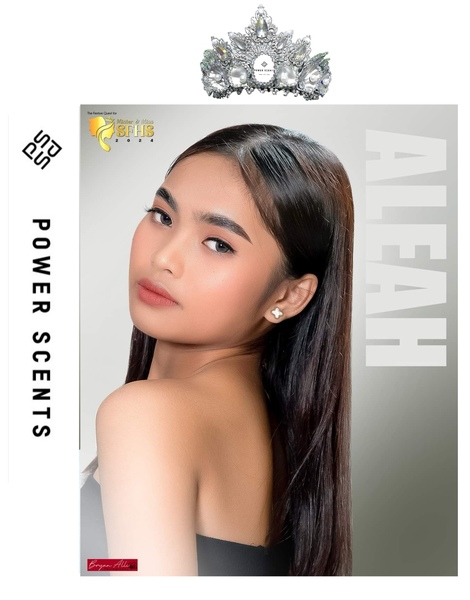 Aleah - Mister & Miss SFHS 2024 - Power Scents Award - Pageant Vote PH