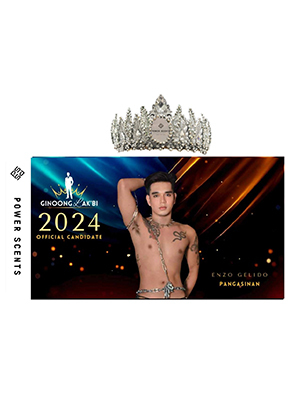 Enzo Gelido - Ginoong Lak'Bi 2024 - Power Scents Award - Pageant Vote PH