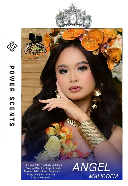 Angel Malicdem - Ginoo at Binibining Anisimo 2024- PowerScent - Pageant Vote PH