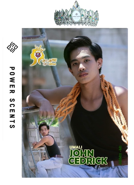 John Cedrick Umali - Mr & Ms PIAT Catanuan - Power Scents Award - Pageant Vote PH