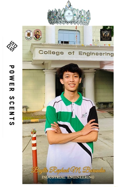 Brylle Raphael Barundia - Mr & Ms Engineering - Power Scents Award ...