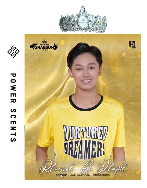 Rhanzel Pilapil - Mr & Ms Grabsum 2024 (SHS) - Power Scents - Pageant Vote PH