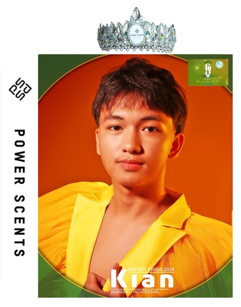 Kian - Mr. & Ms. Swiss 2024 - Power Scents Award - Pageant Vote PH