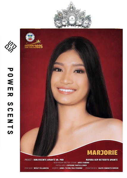 Marjorie - Bb San Pablo 2025 - Power Scents Award - Pageant Vote PH
