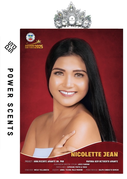 Nicolette Jean - Bb San Pablo 2025 - Power Scents Award - Pageant Vote PH