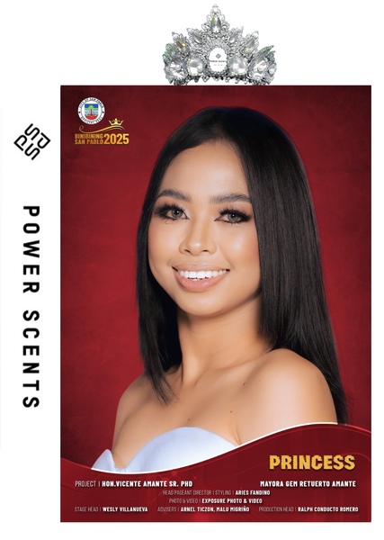 Princess - Bb San Pablo 2025 - Power Scents Award - Pageant Vote PH