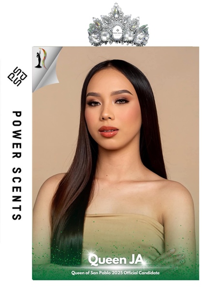 Queen JA - Queen of San Pablo 2025 - Power Scents Award - Pageant Vote PH