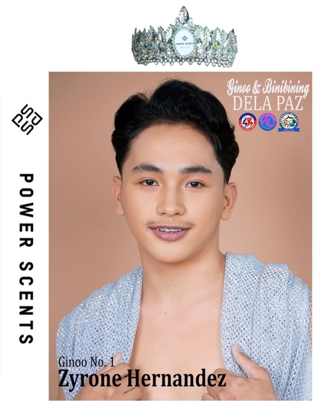 Zyrone Hernandez - Ginoo at Bb Dela Paz 2025 - PowerScentsAward ...