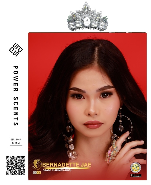 Bernadette Jae - Mr. & Ms. SHS 2025 - Power Scents Award - Pageant Vote PH