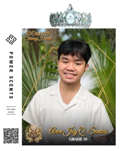 Aron Jay Santos - Mr & Ms Shining Hearts 2025 - Power Scents - Pageant Vote PH