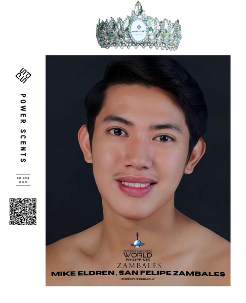 Mike Eldren Torres - Mr Tourism World Zambales 2025 - PowerScents - Pageant Vote PH