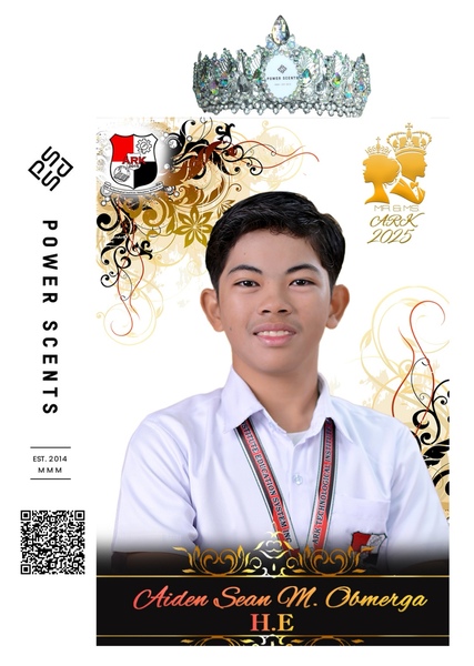 Aiden Sean Obmerga - Mr. & Ms. ARK - Power Scents Award 2025 - Pageant Vote PH