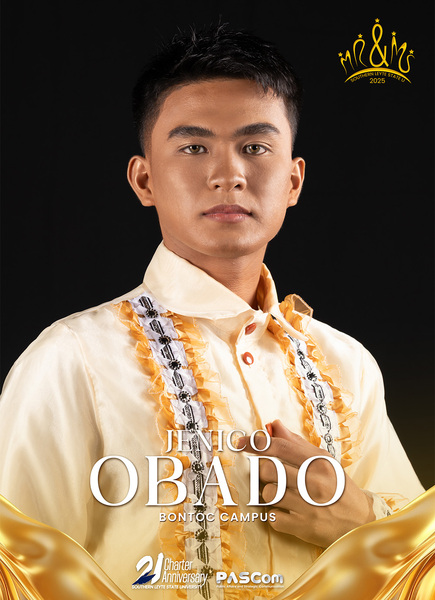 Jenico Obado - Mr and Ms Southern Leyte State U 2025 - Pageant Vote PH