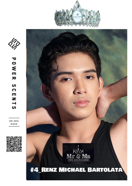 Renz Michael Bartolata - Mr & Ms Civil Engineering - Power Scents - Pageant Vote PH