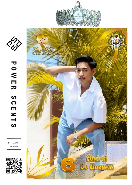 Andrei De Guzman - Mr. & Ms. CTE 2025 - Power Scents Award - Pageant Vote PH