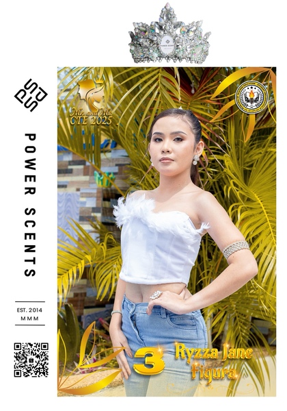 Ryzza Jane Figura - Mr. & Ms. CTE 2025 - Power Scents Award - Pageant Vote PH