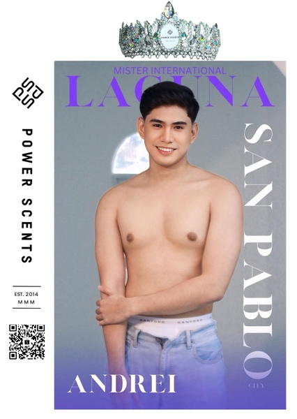 Andrei - Mr. Laguna International PH - Power Scents - Pageant Vote PH