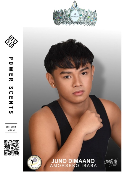Juno Dimaano - Ginoong Tipakan 2025 - Power Scents Award - Pageant Vote PH