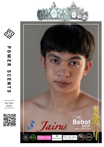 Jairus - Miss Bebot 2025 - Power Scents Award - Pageant Vote PH