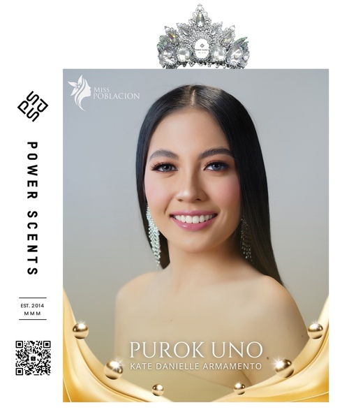 Kate Danielle Armamento - Miss Poblacion 2025 - Power Scents Award - Pageant Vote PH