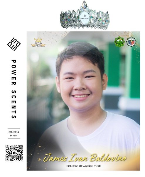 James Ivan Baldovino - Mr. & Ms. CWTS 2025 - Power Scents Award - Pageant Vote PH