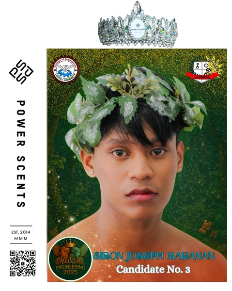Eiron Joseph Maranan - Mr & Ms Engineering 2025 - PowerScents Award ...