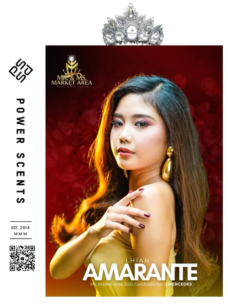 Lhian Amarante - MR. & MS. MARKET AREA - Power Scents Award - Pageant Vote PH