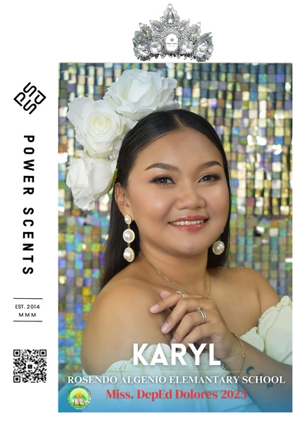 Karyl - Miss DepEd Dolores 2025 - Power Scents Award - Pageant Vote PH