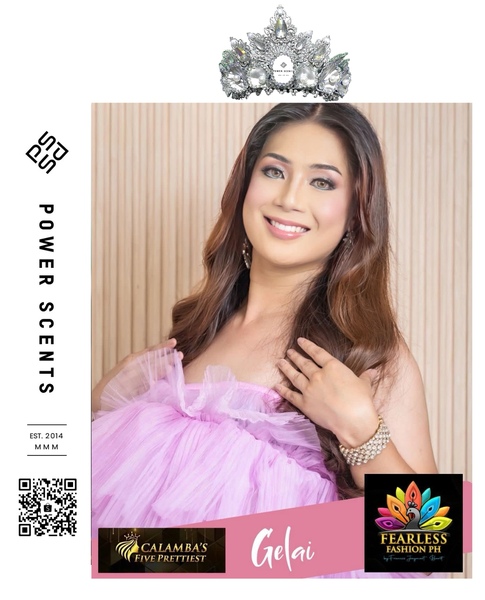 Gelai - CALAMBA'S FIVE PRETTIEST -Power Scents Award - Pageant Vote PH