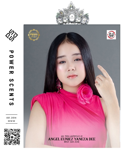 Angel Euniez Yaneza Dee - Mr & Ms Teen Antipolo 2025 -PowerScentsAward ...