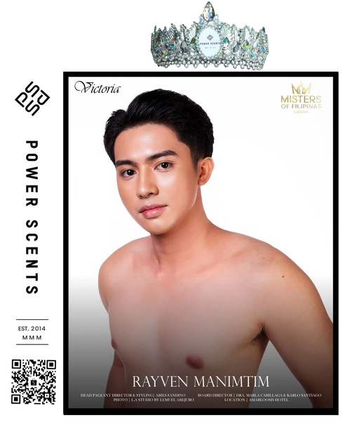 Rayven Manimtim - Misters of Filipinas Laguna 2025 -PowerScent - Pageant Vote PH