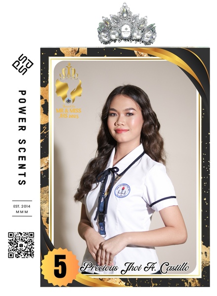 Precious Jhoi Castillo - Mr. & Ms. RCT-JHS 2025 - Power Scents Award ...
