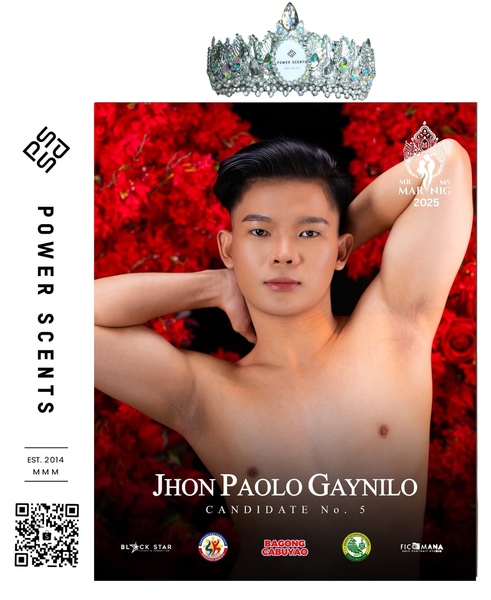 Jhon Paolo Gaynilo - Mr. & Ms. Marinig 2025 - Power Scents Award - Pageant Vote PH