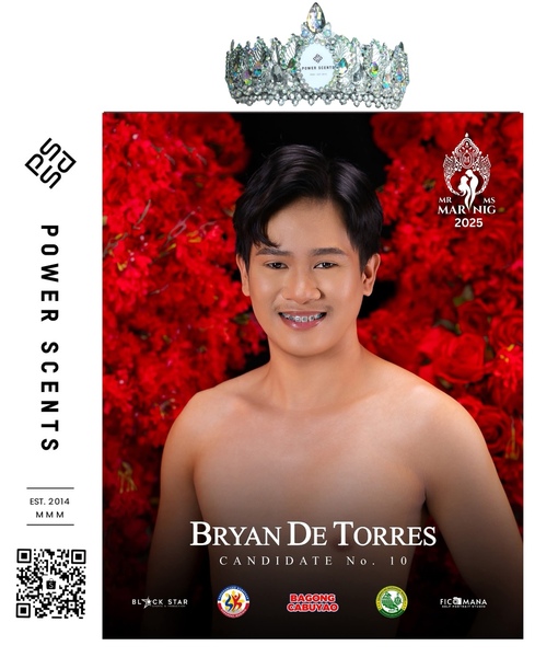 Bryan De Torres - Mr. & Ms. Marinig 2025 - Power Scents Award - Pageant ...